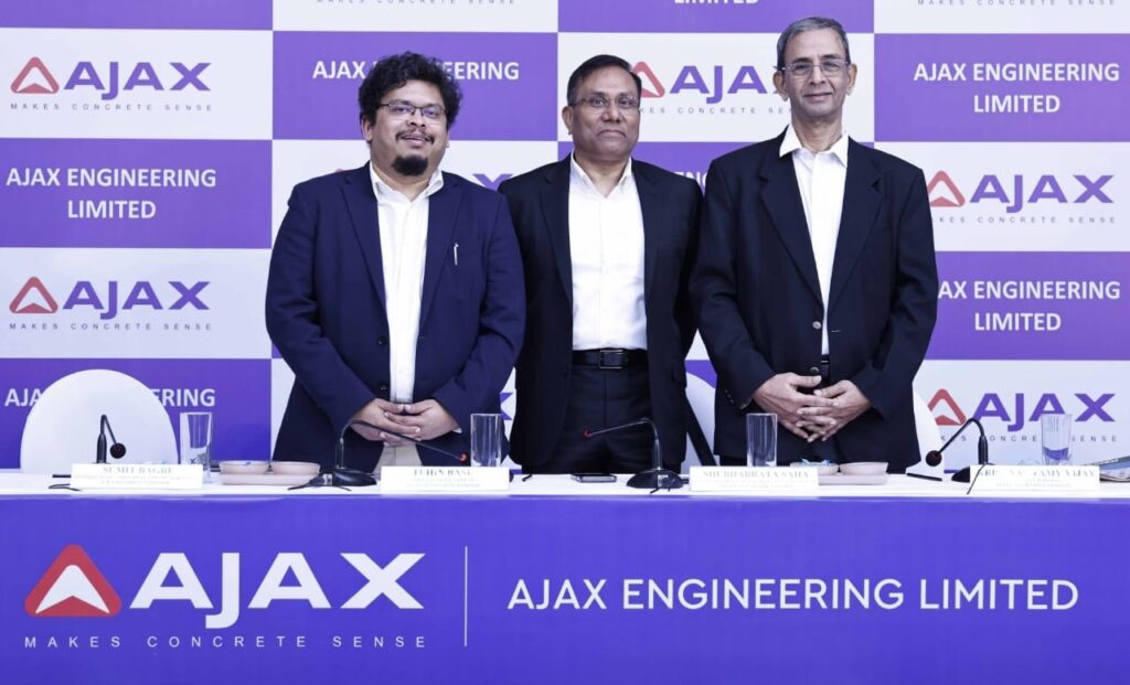 Ajax Engineering Ltd Q1 FY26 – Concrete Mixers Churning Crores, Margins ...